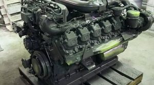 MTU 12v183 Train Engine - Overhauled for NJ Transit - Johnson & Towers