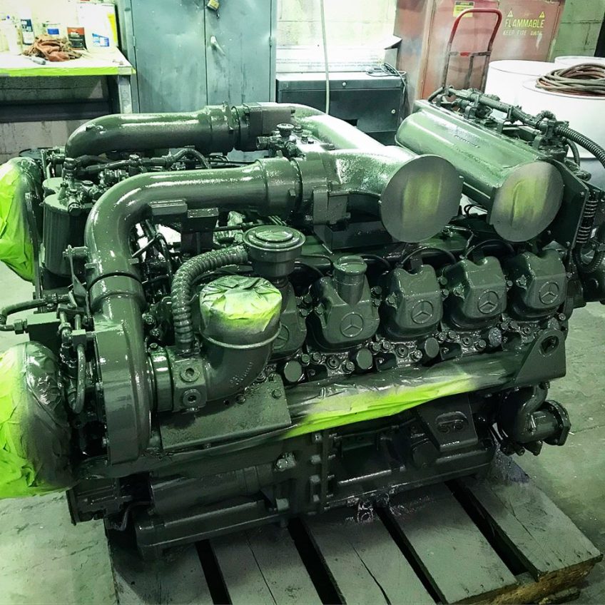 MTU 12v183 Train Engine - Overhauled for NJ Transit - Johnson & Towers