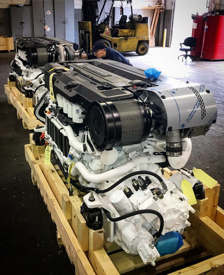 Volvo Penta D13 1000 Pair for Viking 44' Convertible - Johnson & Towers