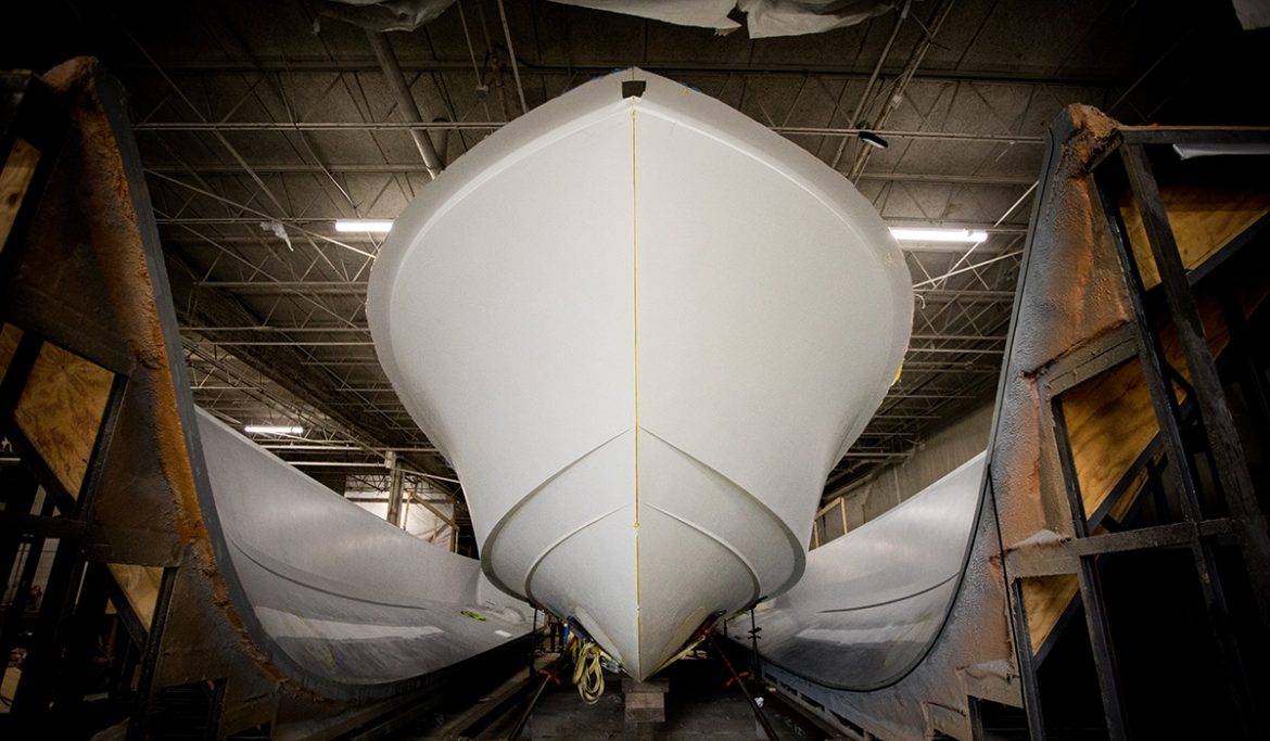 Lightweight Sportfishing Yacht Reaches 55 Knots - Johnson & Towers