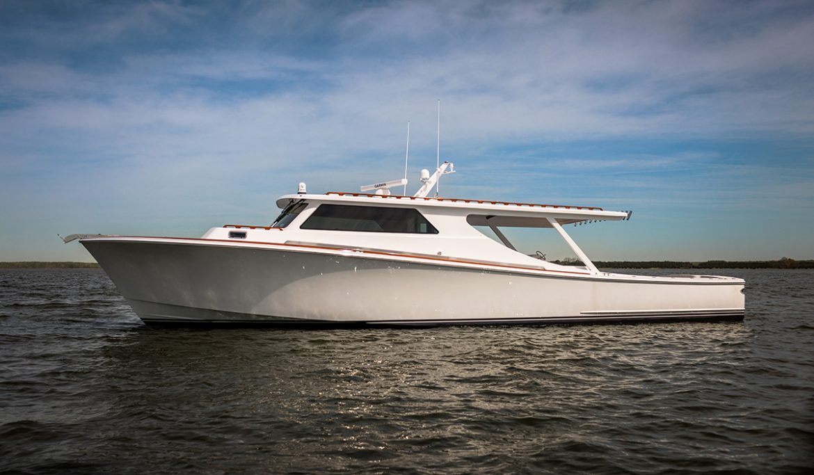 Lightweight Sportfishing Yacht Reaches 55 Knots - Johnson & Towers