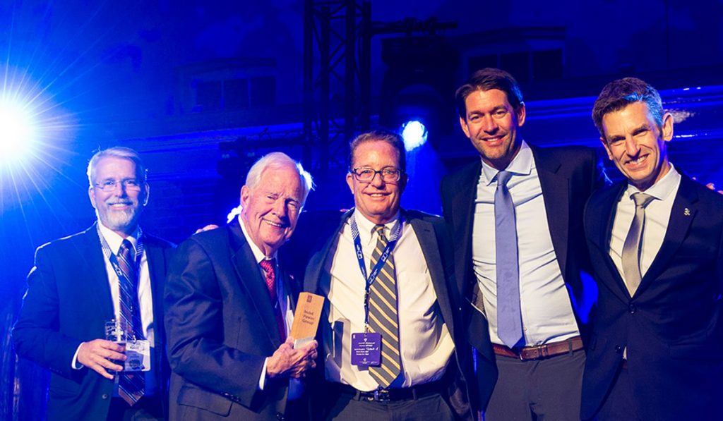 Indel Awarded mtu Distributor of the Year - Johnson & Towers