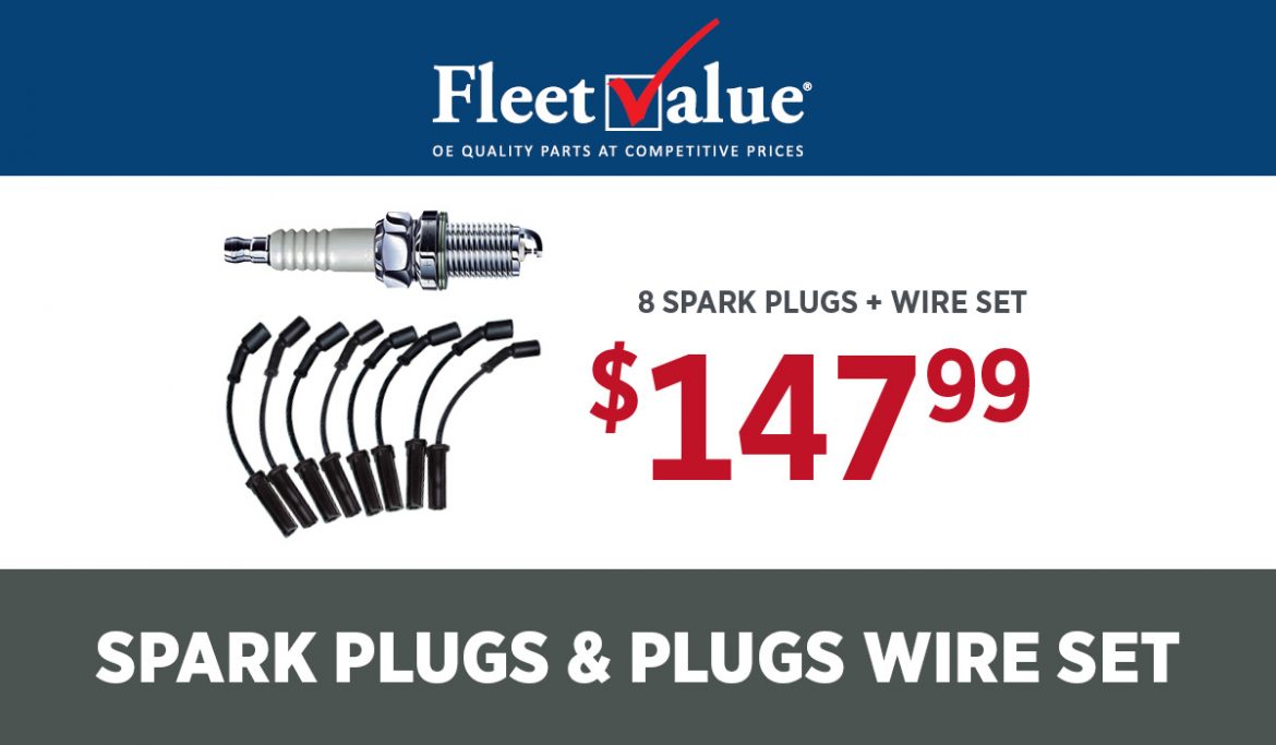 Spark Plugs & Plug Wire Set Special