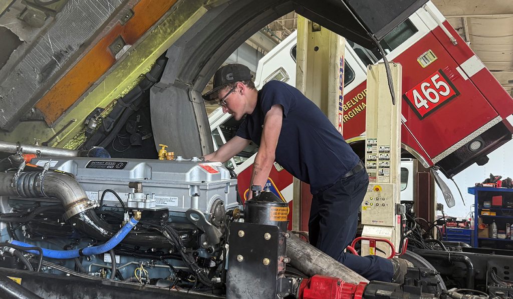 From Military Precision to Mobile Maintenance: Gavin Baisi's Path to Fleet Technician - Johnson ...